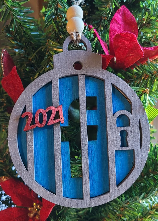 Facebook Jail Laser Cut Wood Ornament – DirtyMittenStore