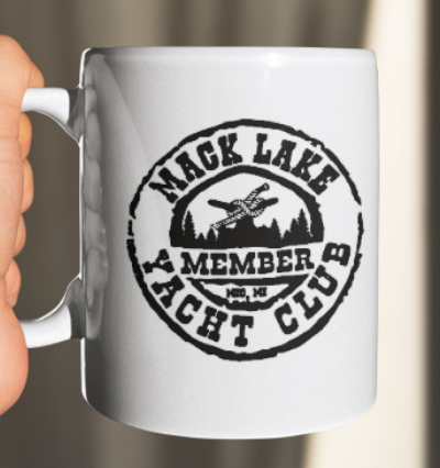 Mack Lake Yacht Club Coffee Mug – DirtyMittenStore